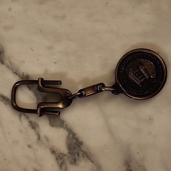 Source Unknown | Accessories | Vintage Brass Greek Keychain | Poshmark